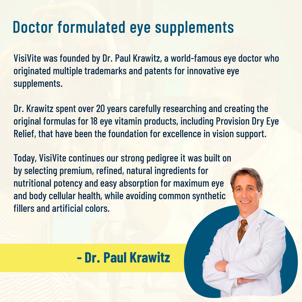 Omega 3 Dry Eye Supplements by ProVision - Provision Eye Vitamins