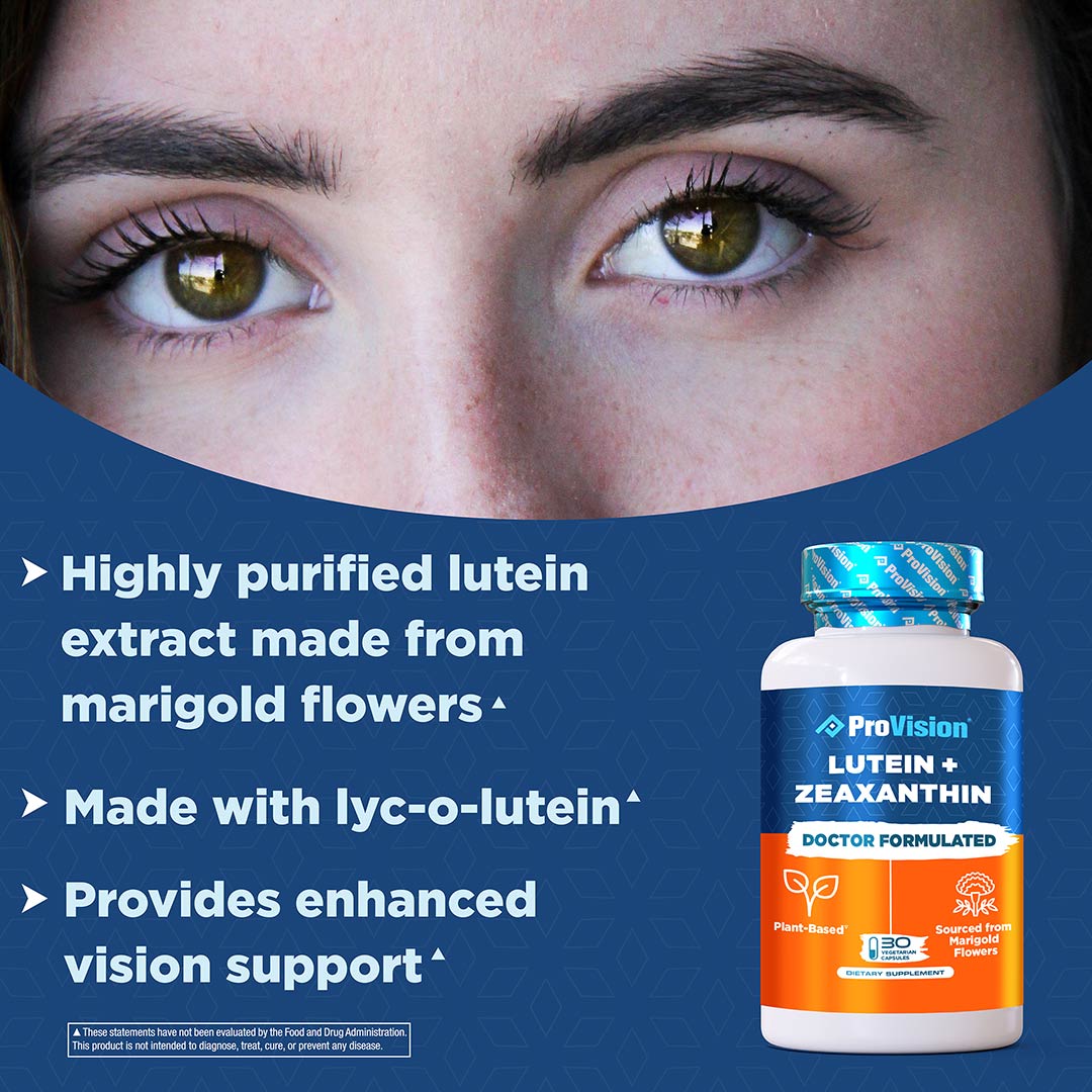 Provision Lutein & Zeaxanthin Supplements - Provision Eye Vitamins
