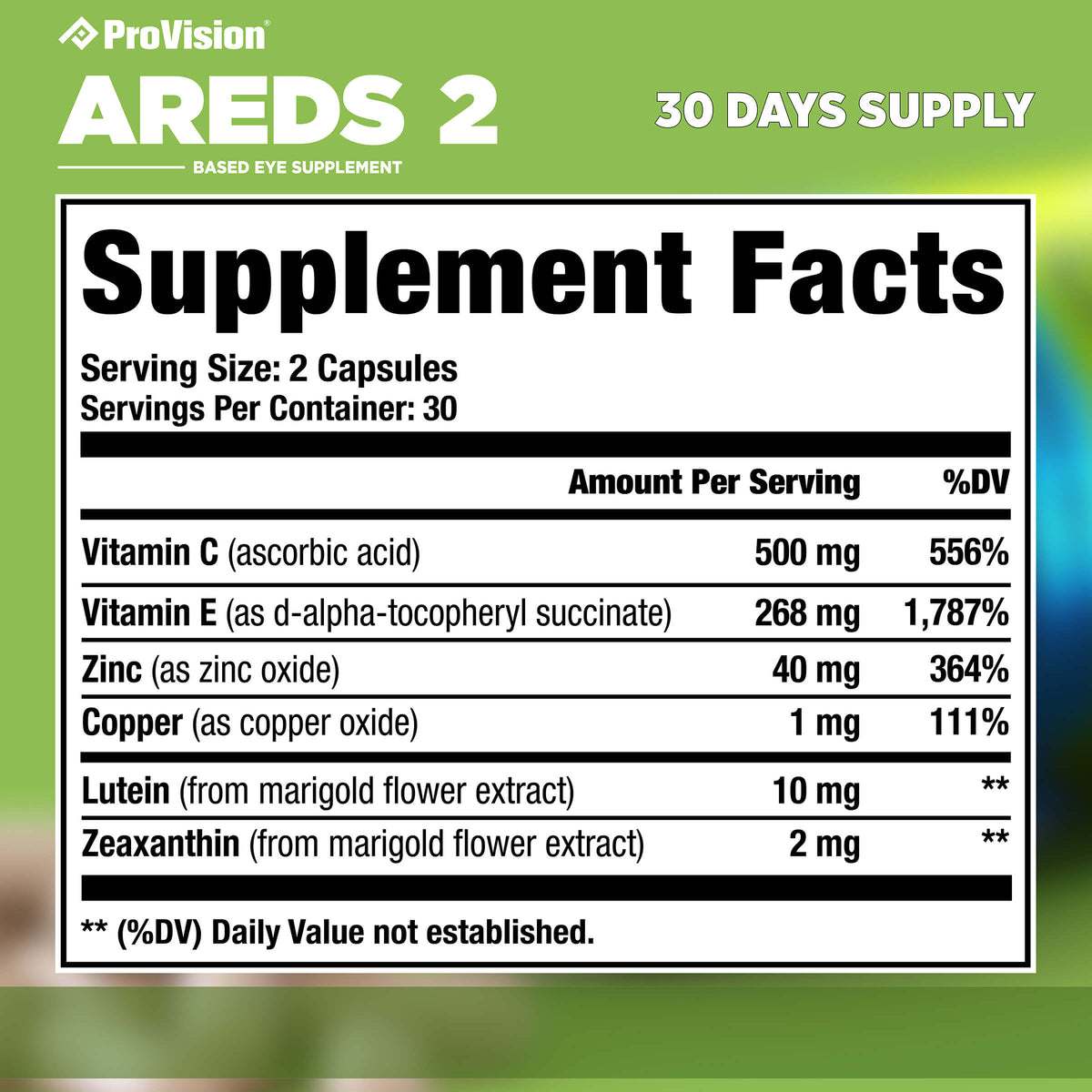 Provision AREDS 2 Eye Vitamins - Provision Eye Vitamins