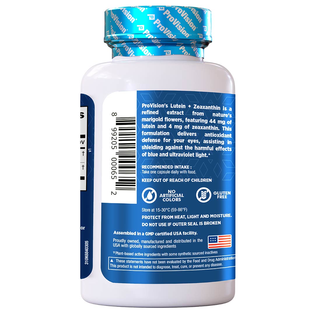 Provision Lutein & Zeaxanthin Supplements - Provision Eye Vitamins