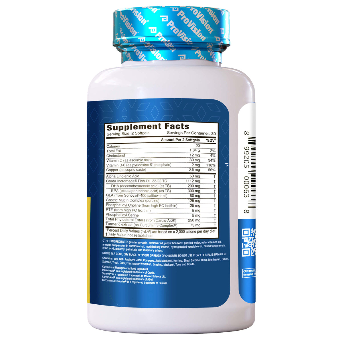 Omega 3 Dry Eye Supplements by ProVision - Provision Eye Vitamins